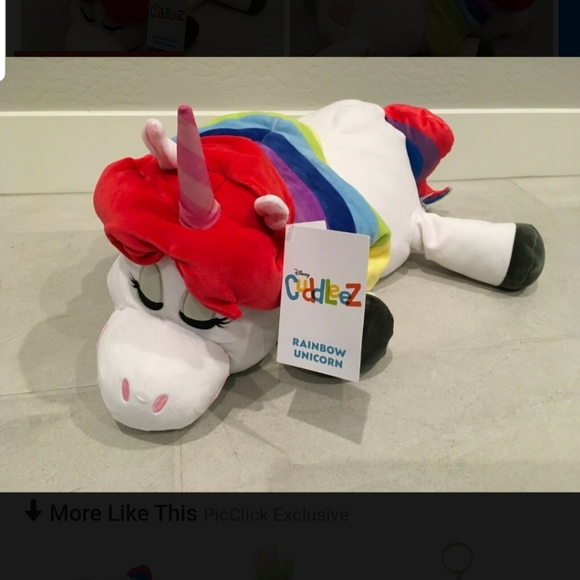 Disney | Toys | Disney Inside Out Unicorn Cuddle Pillow Disney S | Poshmark
